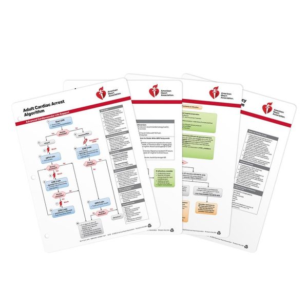 2020 AHA ACLS Emergency Cart Cards - RC Health Services Training Shop
