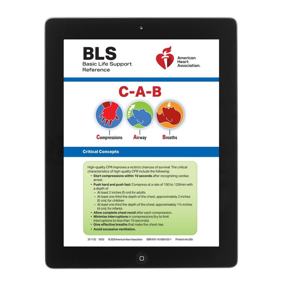 Buy AHA BLS Instructor Manual eBook - RC Health Services