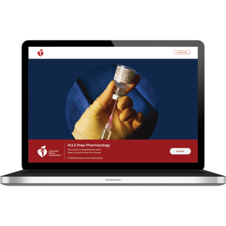 Buy AHA ACLS Prep: Pharmacology eLearning Course