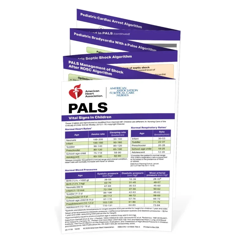 2025 PALS Reference Card - RC Health Services Training Shop